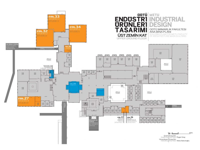 Faculty Floor Plans – METU Department of Industrial Design Faculty Floor Plans – METU Department of Industrial Design