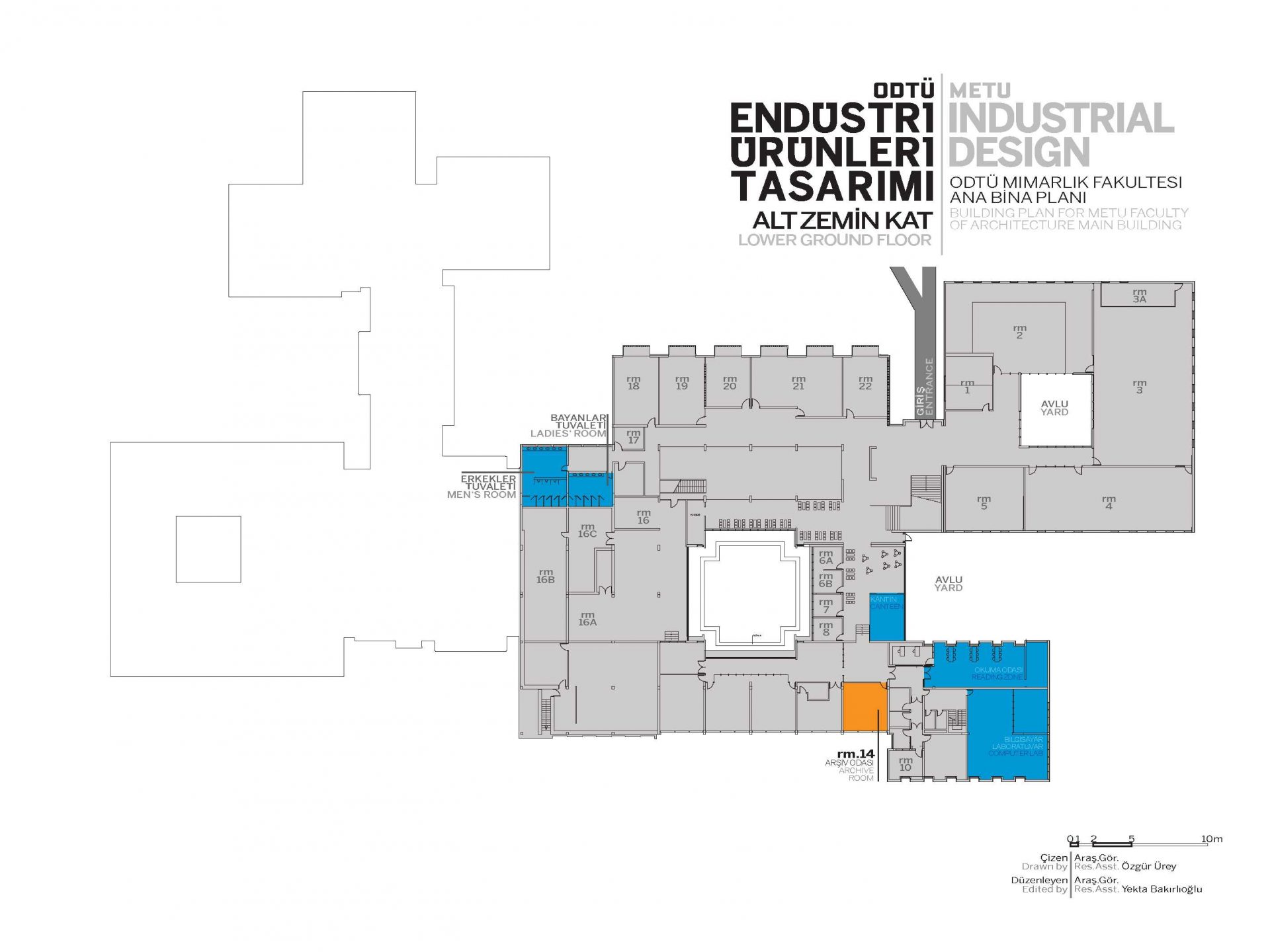Faculty Floor Plans – METU Department of Industrial Design Faculty Floor Plans – METU Department of Industrial Design