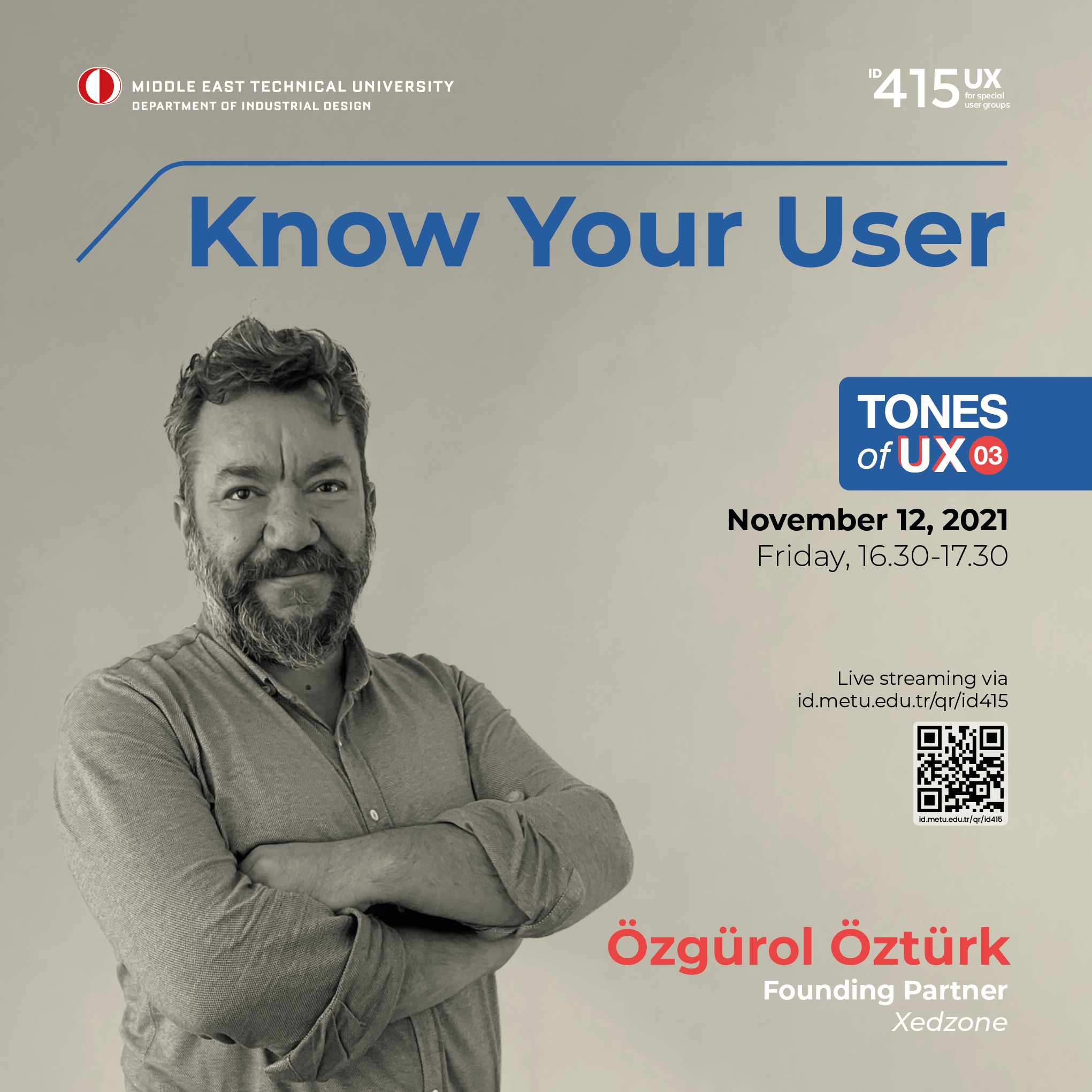 Tones of UX Week 03: Know Your User by Özgürol Öztürk – METU Department ...